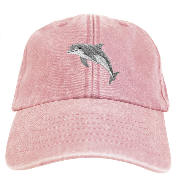 Dolphin Baseball Cap - Ocean Sealife Hat - Conservation - Blue Panda UK