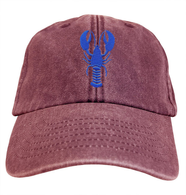 Blue Lobster Baseball Cap - Sea Life Hat - Marine Conservation Hat UK ...