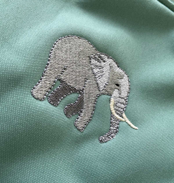 Elephant Recycled Backpack - Eco Friendly - Save The Elephants - Blue Panda