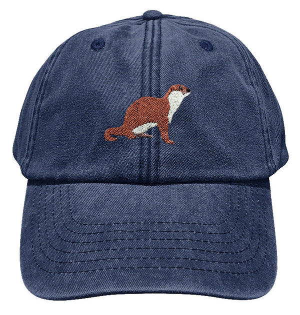 Otter Wildlife Embroidered Hat - Animal Conservation Charity Hat UK ...