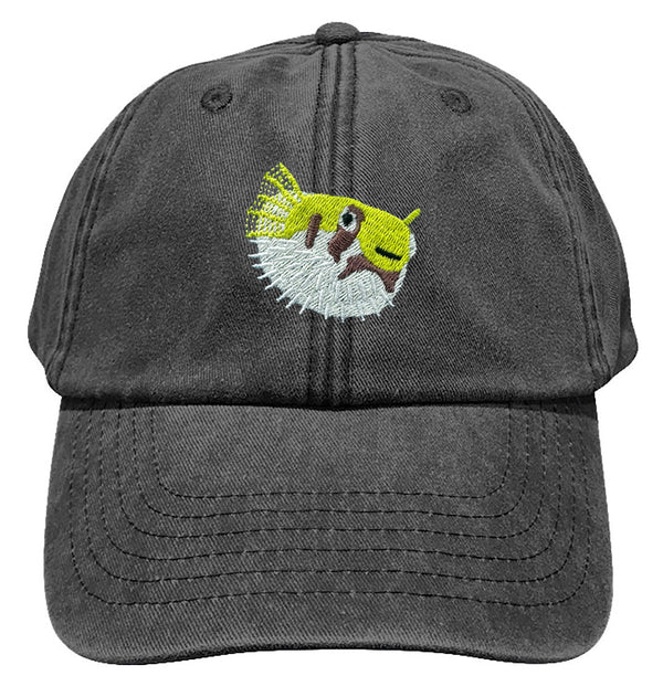 Pufferfish Cap Sea Life Baseball Hat - Marine Conservation Hat UK ...