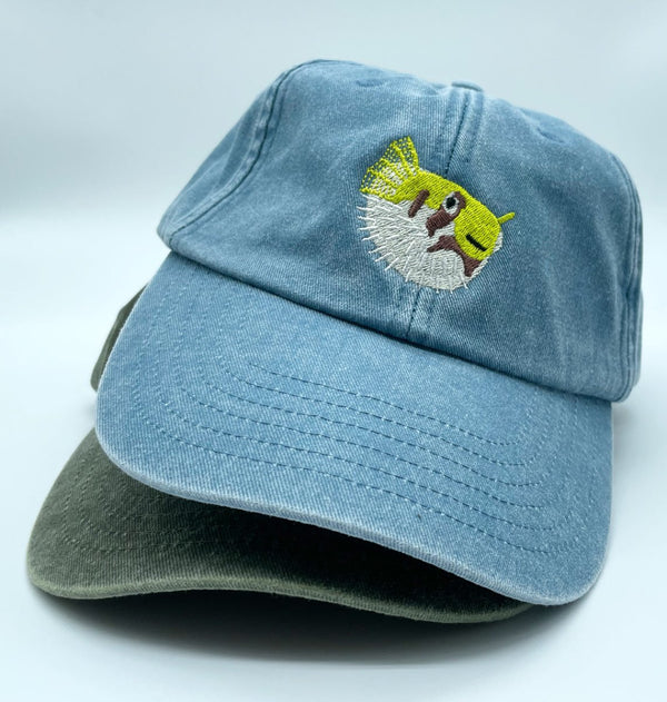 Pufferfish Cap Sea Life Baseball Hat - Marine Conservation Hat UK ...