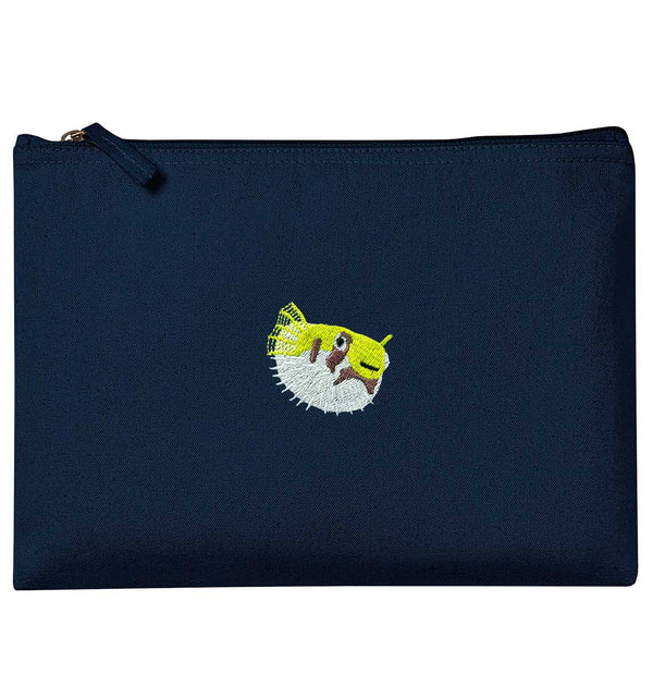 Pufferfish Organic Accessory Bag - Sea life Eco & Conservation Gifts ...