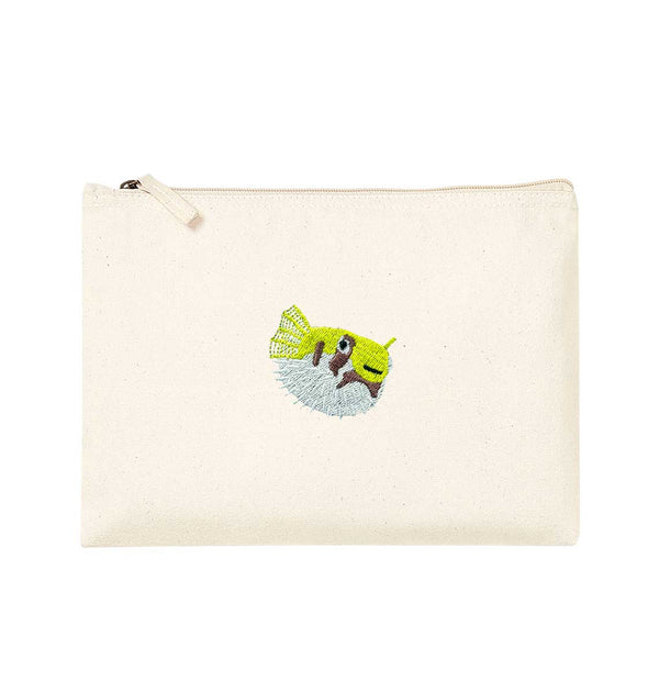 Pufferfish Organic Accessory Bag - Sea life Eco & Conservation Gifts ...